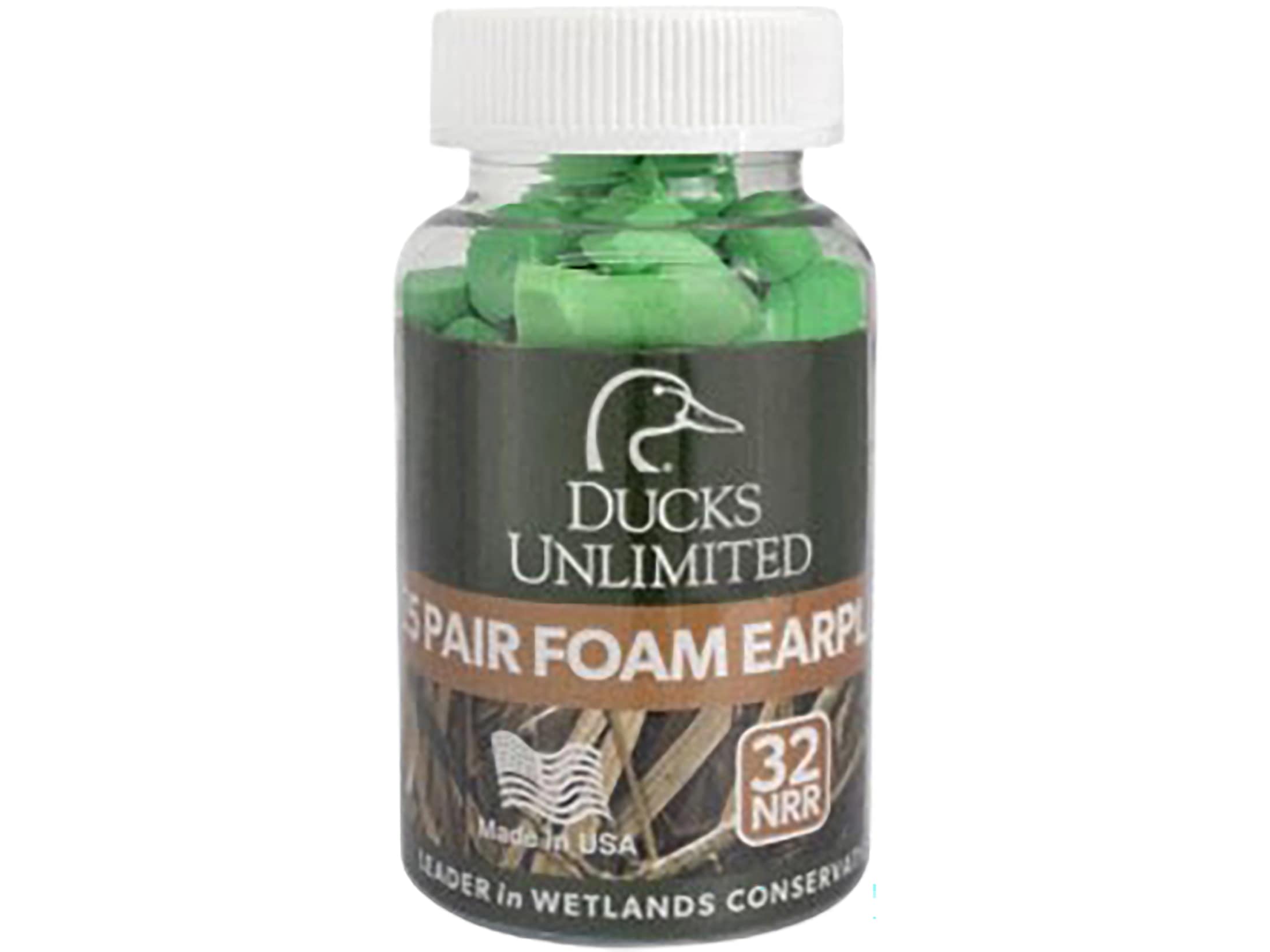 Ducks Unlimited Foam Ear Plugs 25 Pair