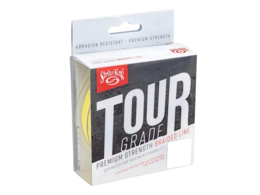 Strike King Tour Grade Braided Fishing Line 80lb 150yd Green