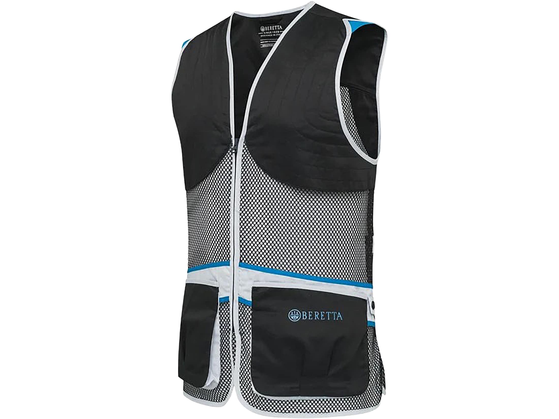 Beretta Men's Full Mesh Shooting Vest Green Moss XL