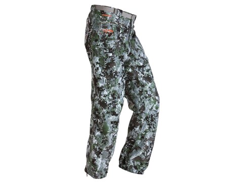 Sitka Gear Men's Downpour Tall Rain Pants Polyester Gore Optifade