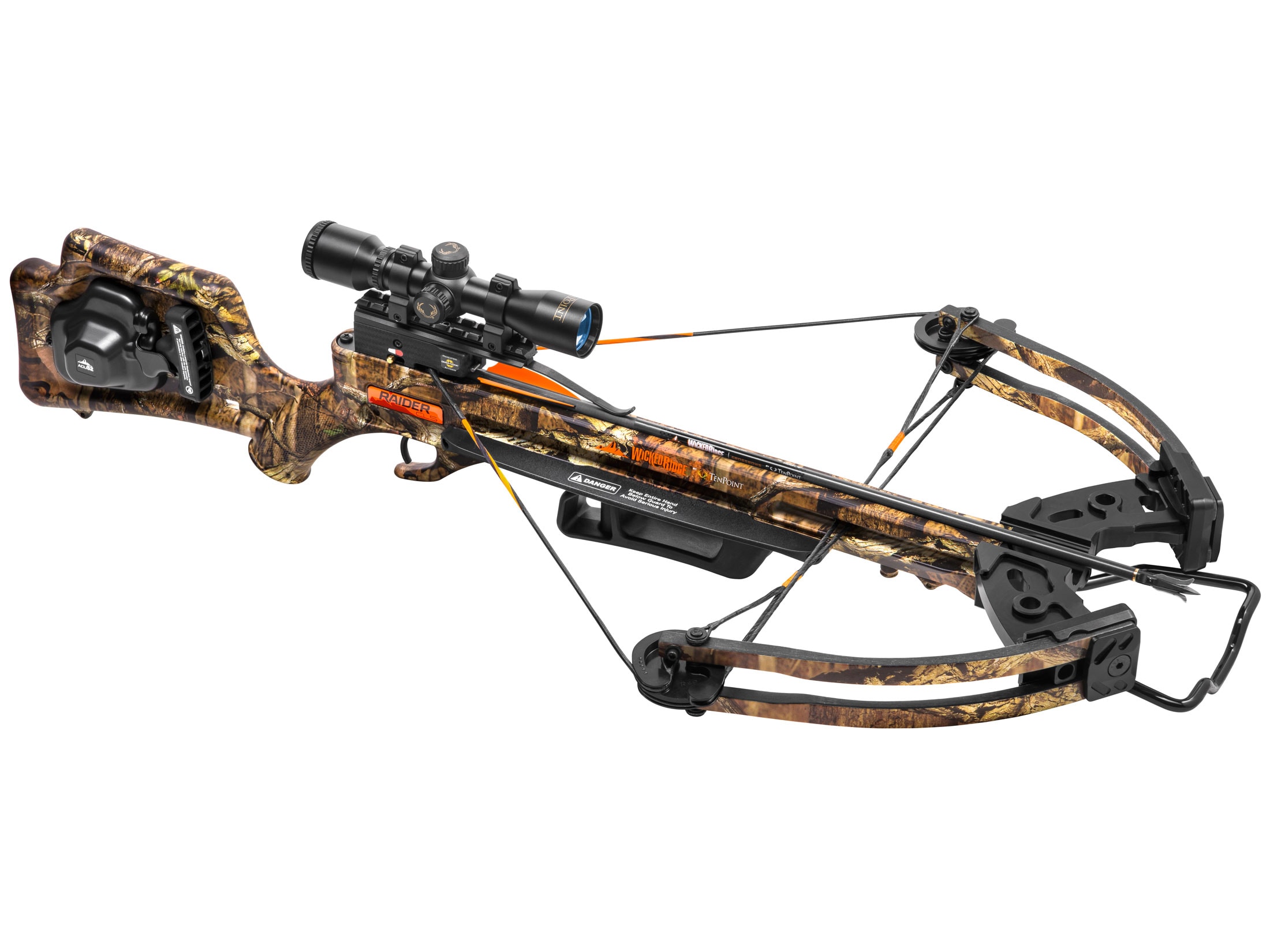 Wicked Ridge by TenPoint Raider CLS Crossbow Package 3x Scope