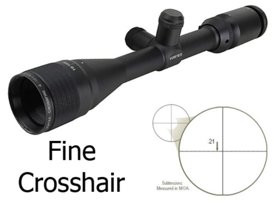 Vortex Optics Crossfire Rifle Scope 4-12x 40mm Adjustable Objective