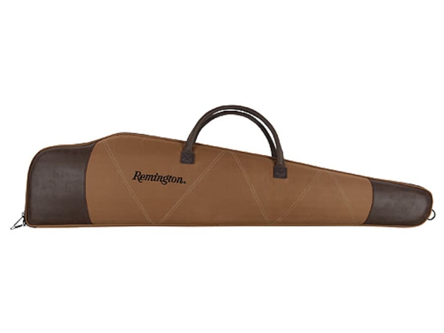 Remington Premier Scoped Rifle Gun Case 46 Nylon Brown
