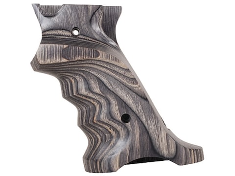 Volquartsen Laminated Wood Target Grips Ruger Mark II Right Hand Gray