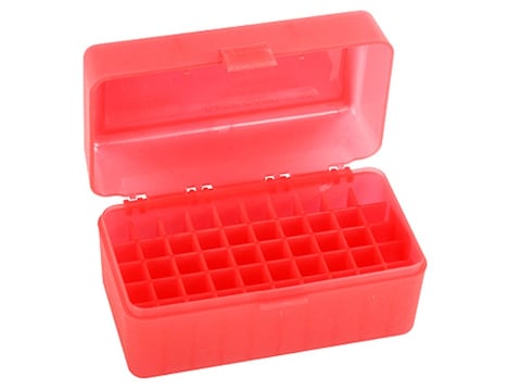 MTM Flip-Top Ammo Box 220 Swift 243 Winchester 308 Winchester 50-Round