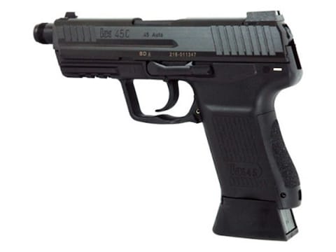 HK HK45 Compact Tactical V7 Pistol 45 ACP 4.57 Barrel Threaded Night