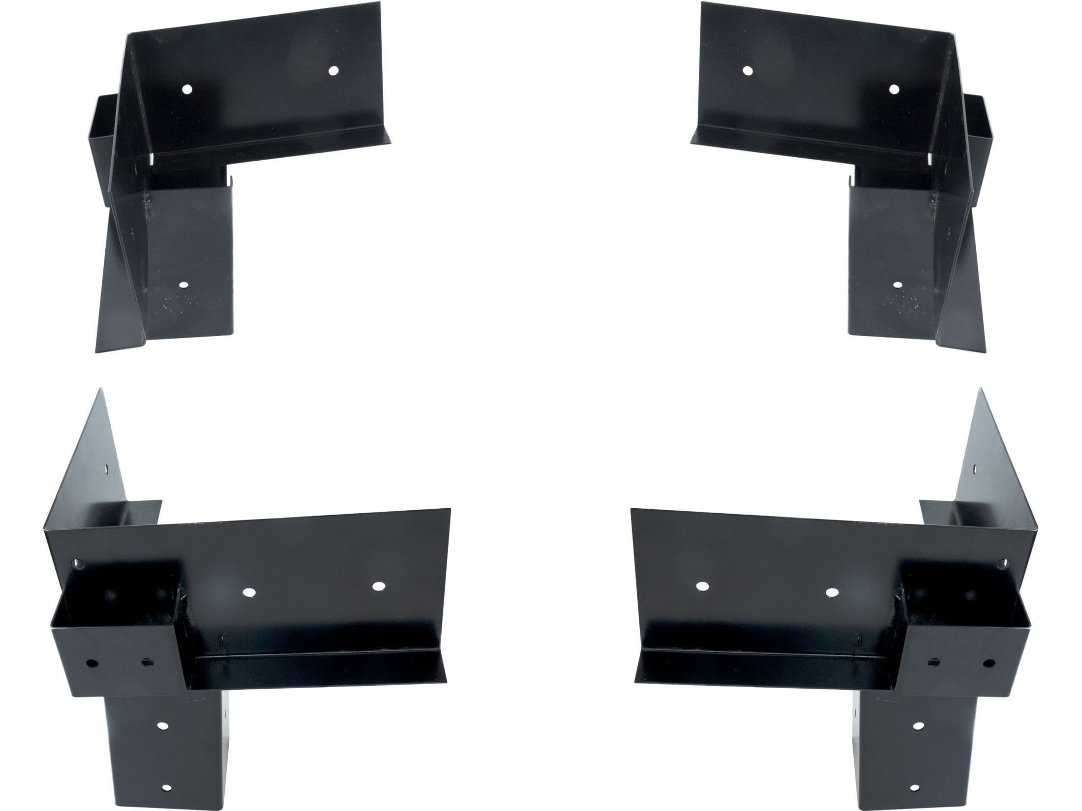 Hawk EZ Elevation Platform Brackets Kit Steel Black