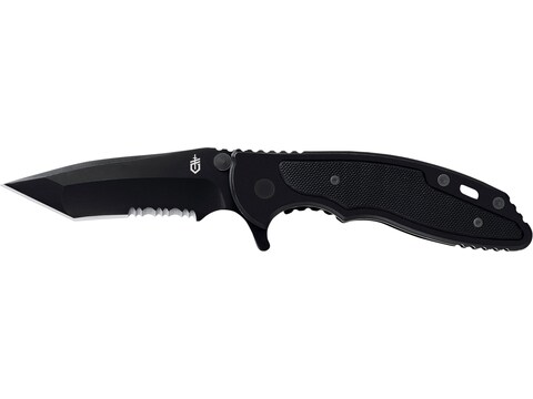 Gerber Torch II Folding Pocket Knife 3.5 Serrated Tanto Point 440A SS