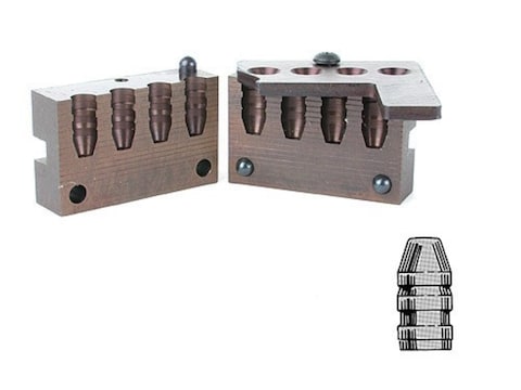 Saeco 4-Cavity Bullet Mold #399 38 Special 357 Mag (358 Diameter) 180