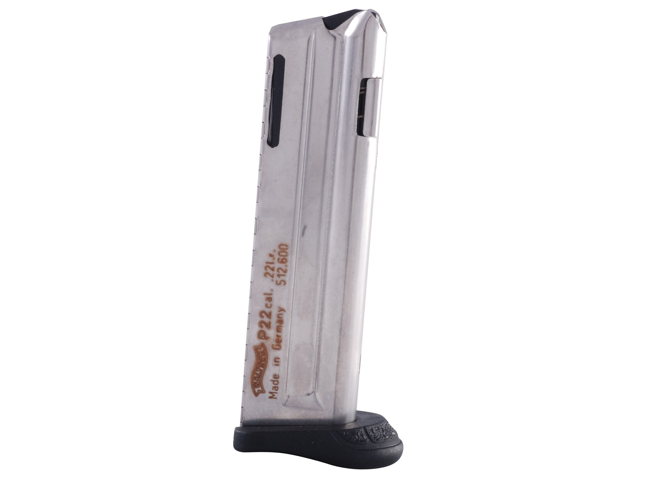 Walther Mag Walther P22 Q Style 22 Long Rifle 10 Round Steel Nickel