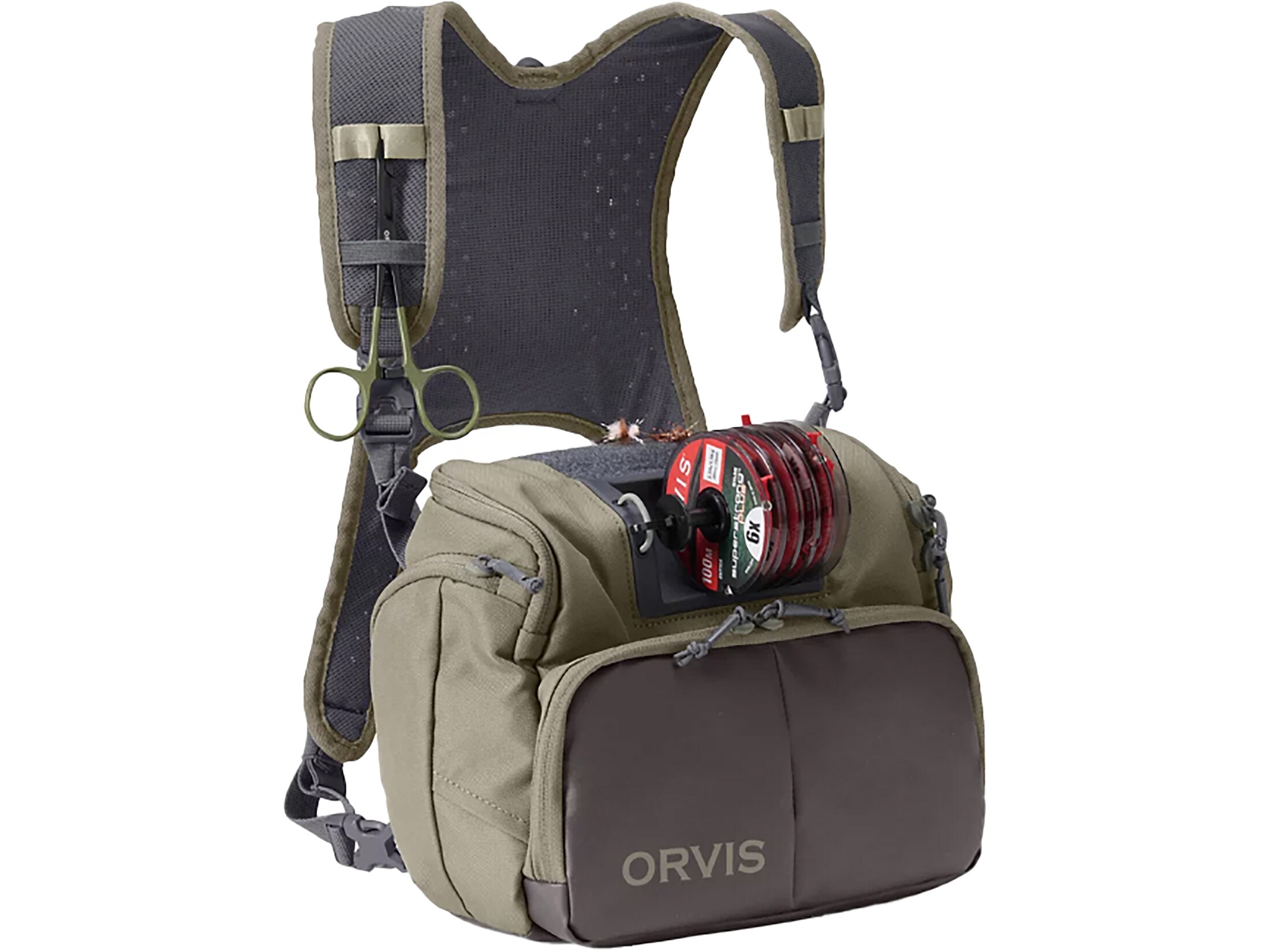 Orvis Chest Tackle Pack Dusty Olive