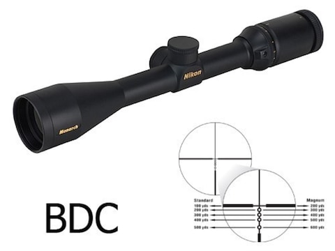 Nikon Monarch Rifle Scope 2.5-10x 42mm BDC Reticle Matte