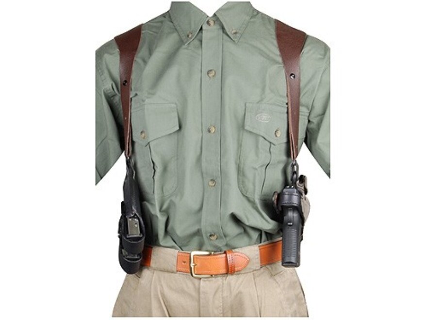 Ross Leather Shoulder Holster System Right Hand Glock 17, 22, 31