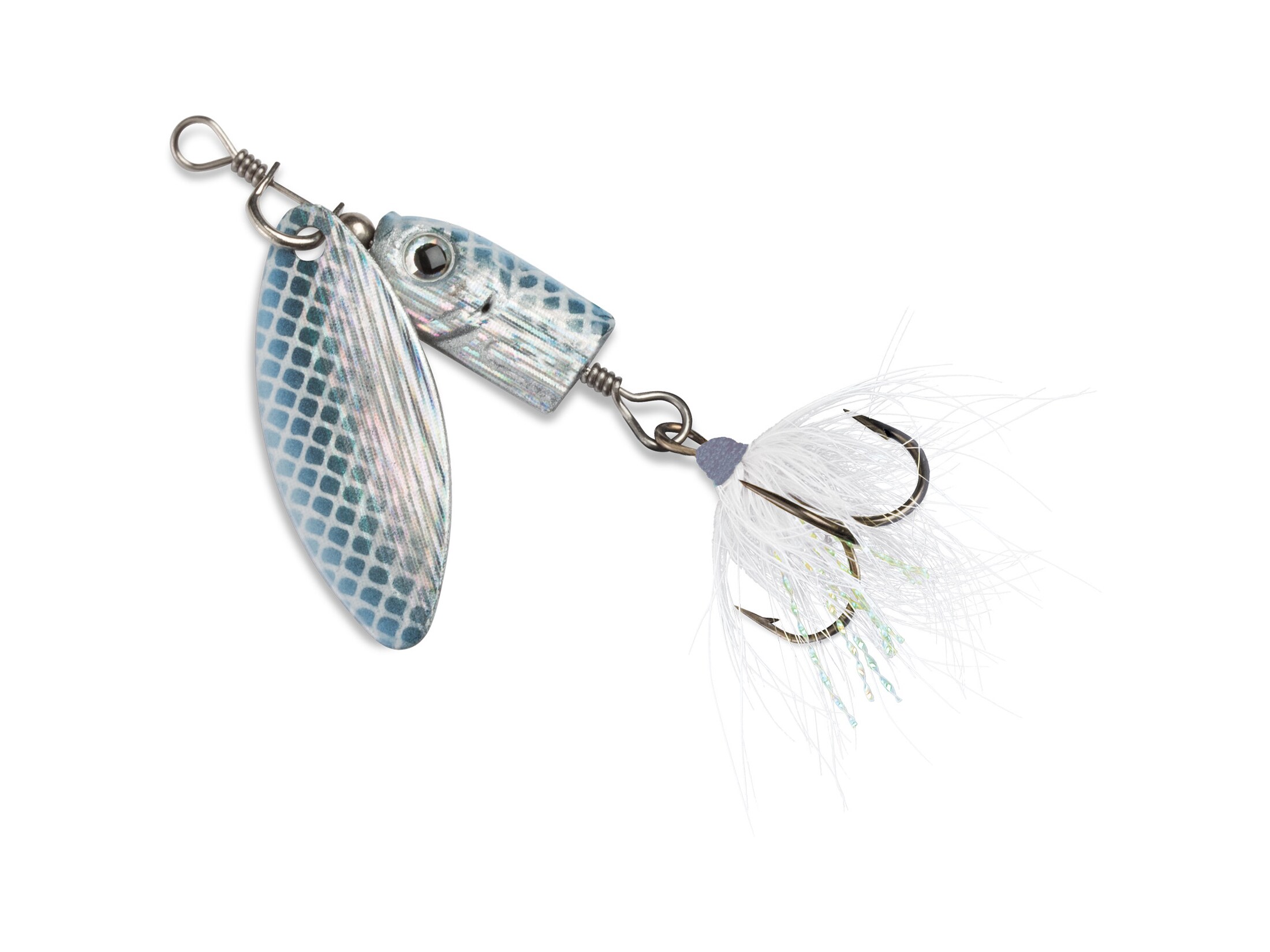 Blue Fox Flash Spinner 02 Inline Spinner Black Chartreuse