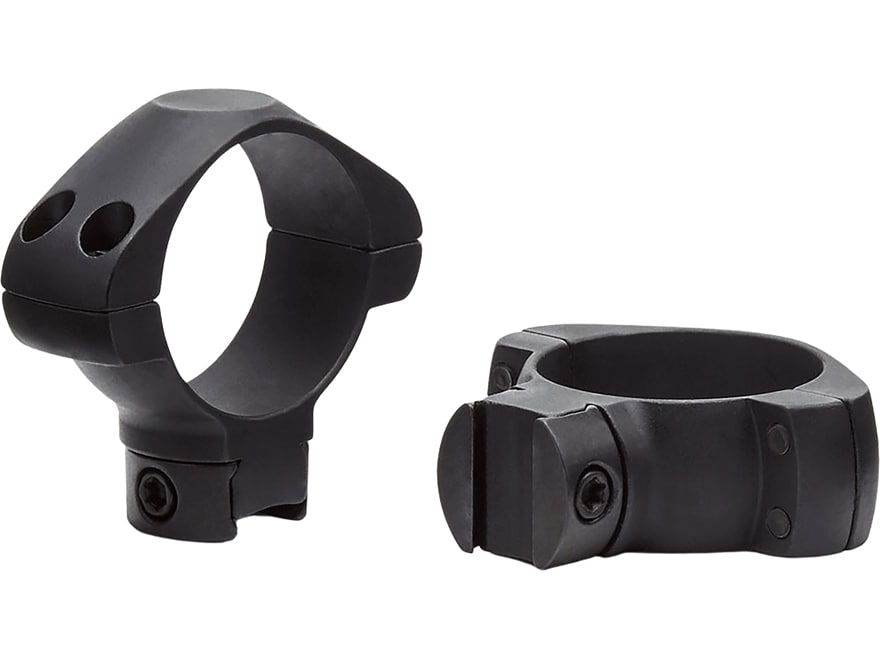 Konus Solid Steel 30mm 22 Rimfire Airgun Style Rings Matte Low
