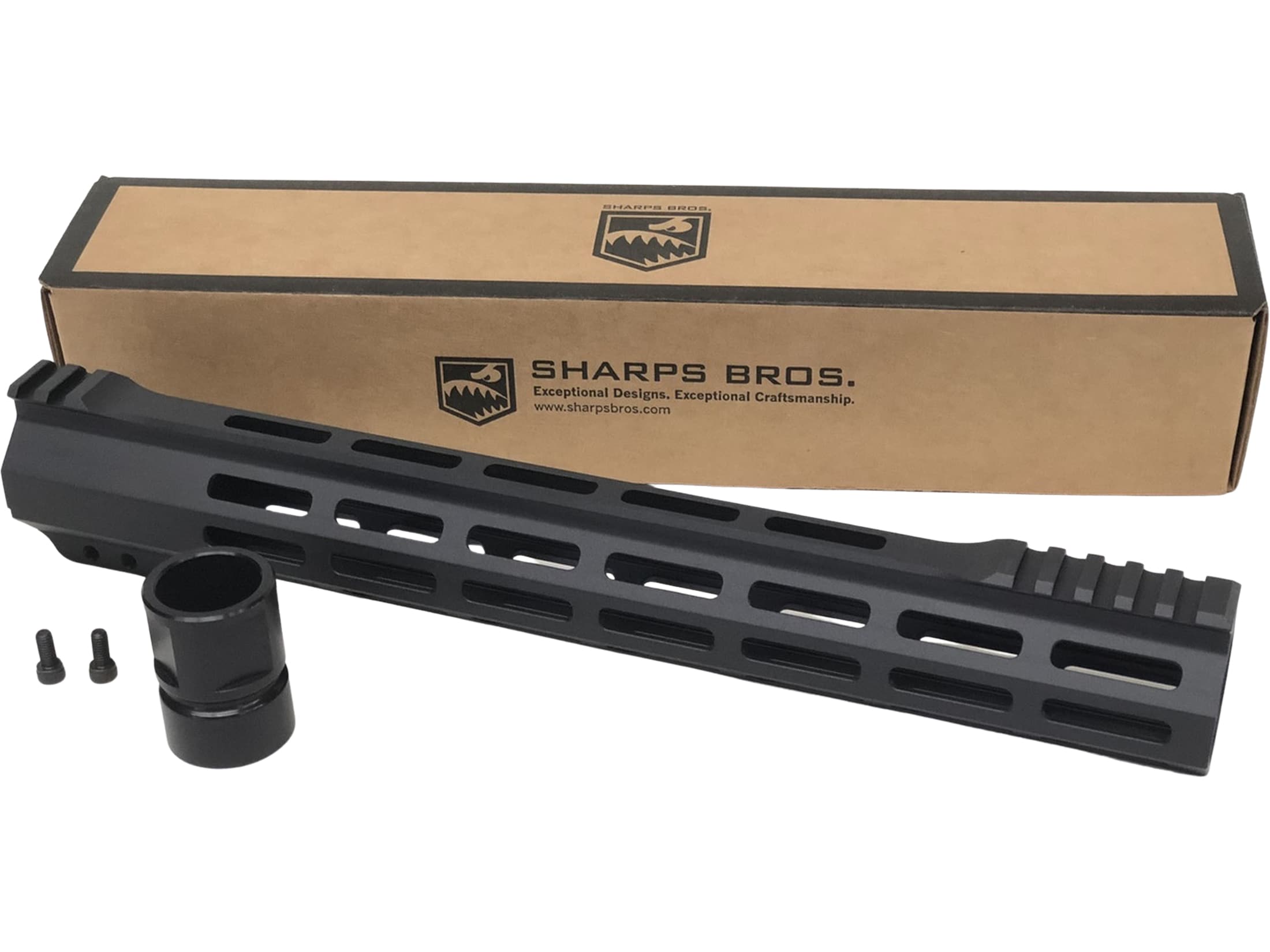 Sharps Bros Ultralight Handguard AR-15 13.7 M-LOK Aluminum Black