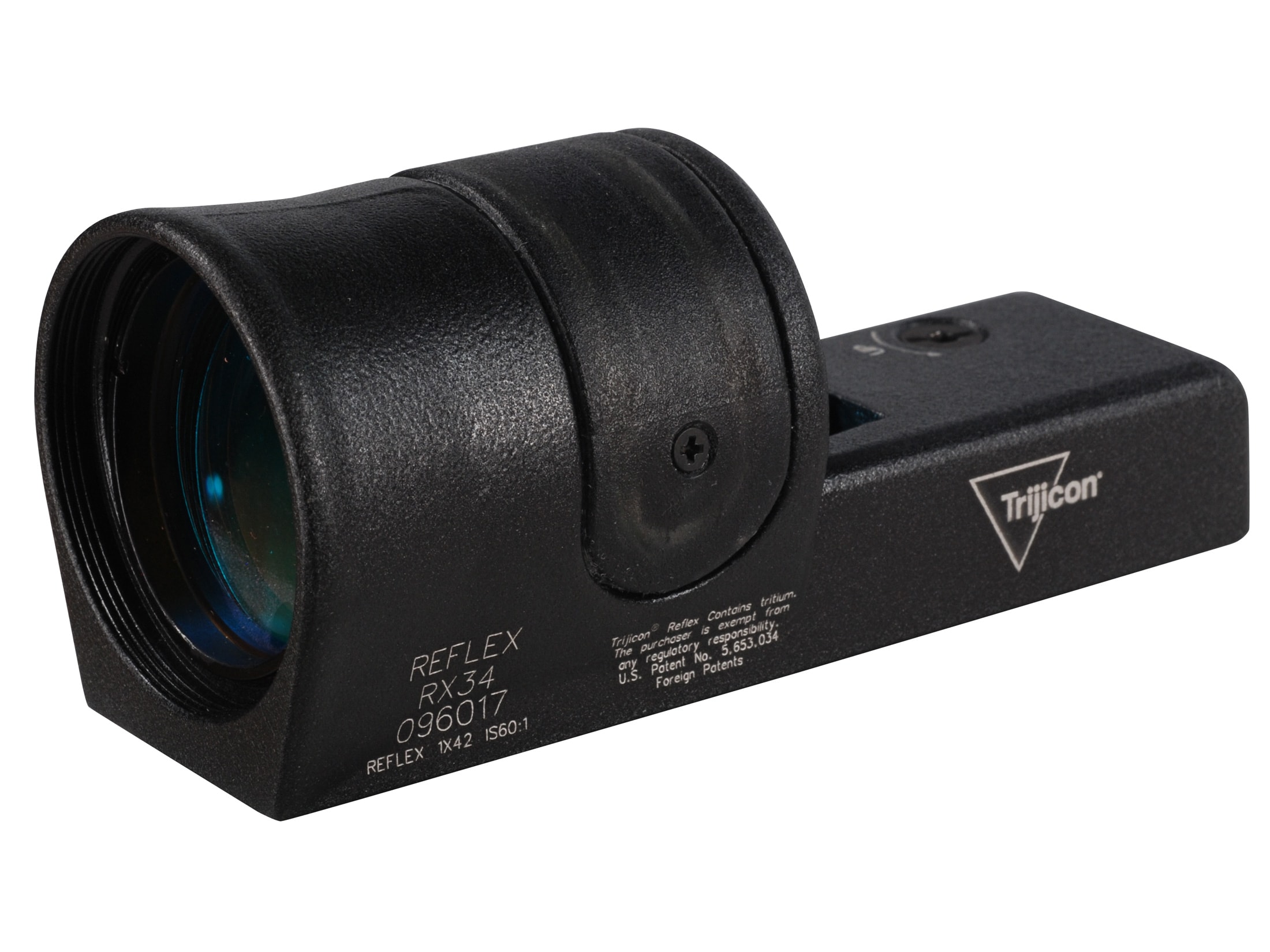 Trijicon RX34 Reflex Sight 1x 42mm 4.5 MOA Dual Illumination Amber Dot