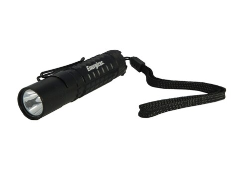 Energizer Tactical LED Flashlight 1 AA Battery Aluminum Black
