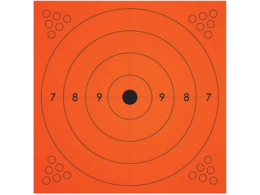 Champion 13 x 13 Adhesive Target Orange 10PK