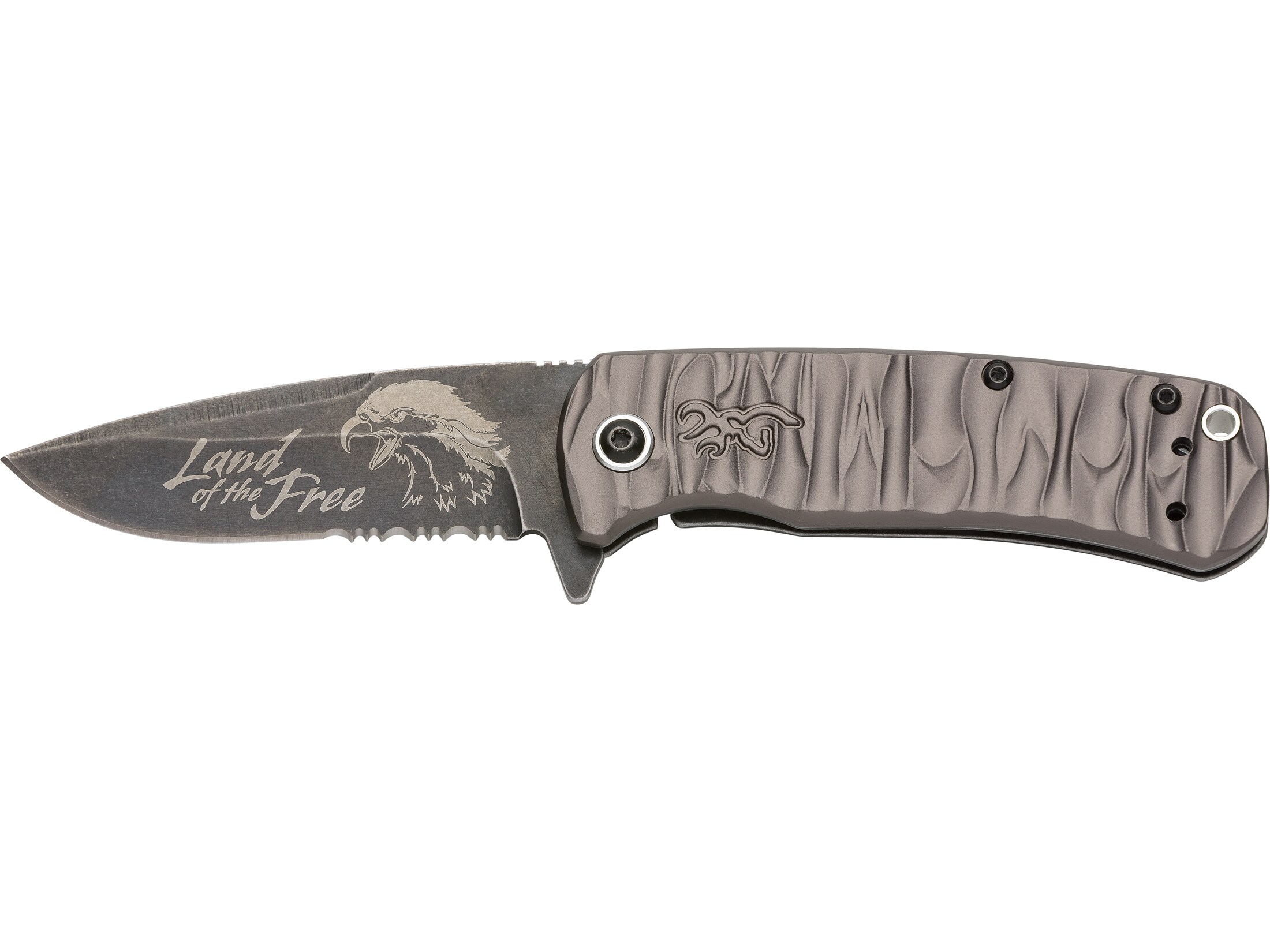 Browning 2022 Patriot Folding Knife 2 88 Partially Serrated Drop Point Browning 2022 Patriot Folding Knife 2 88 Partially Serrated Drop Point