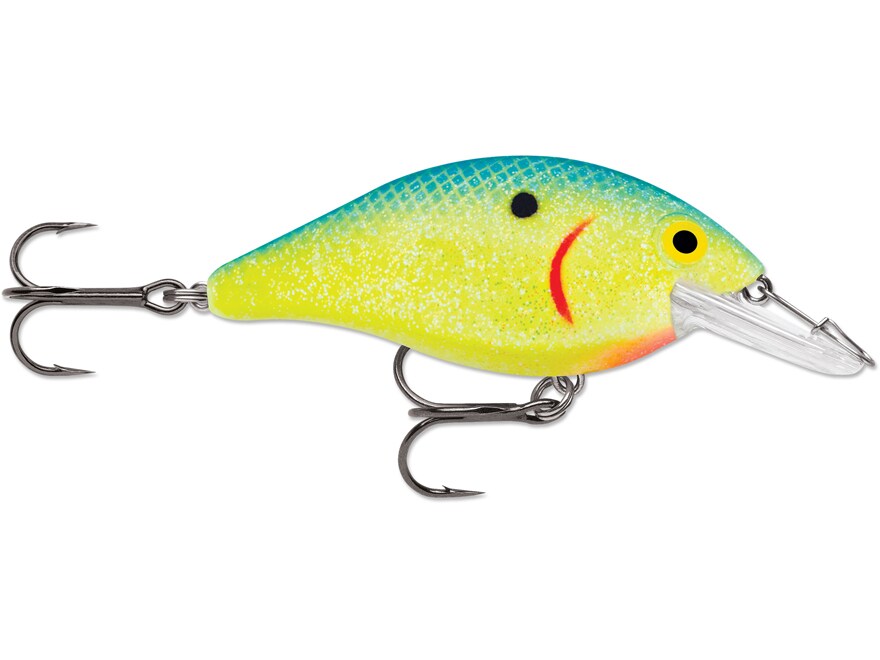 Luhr-Jensen 1/4oz Speed Trap Crankbait Fire Tiger/Crystal