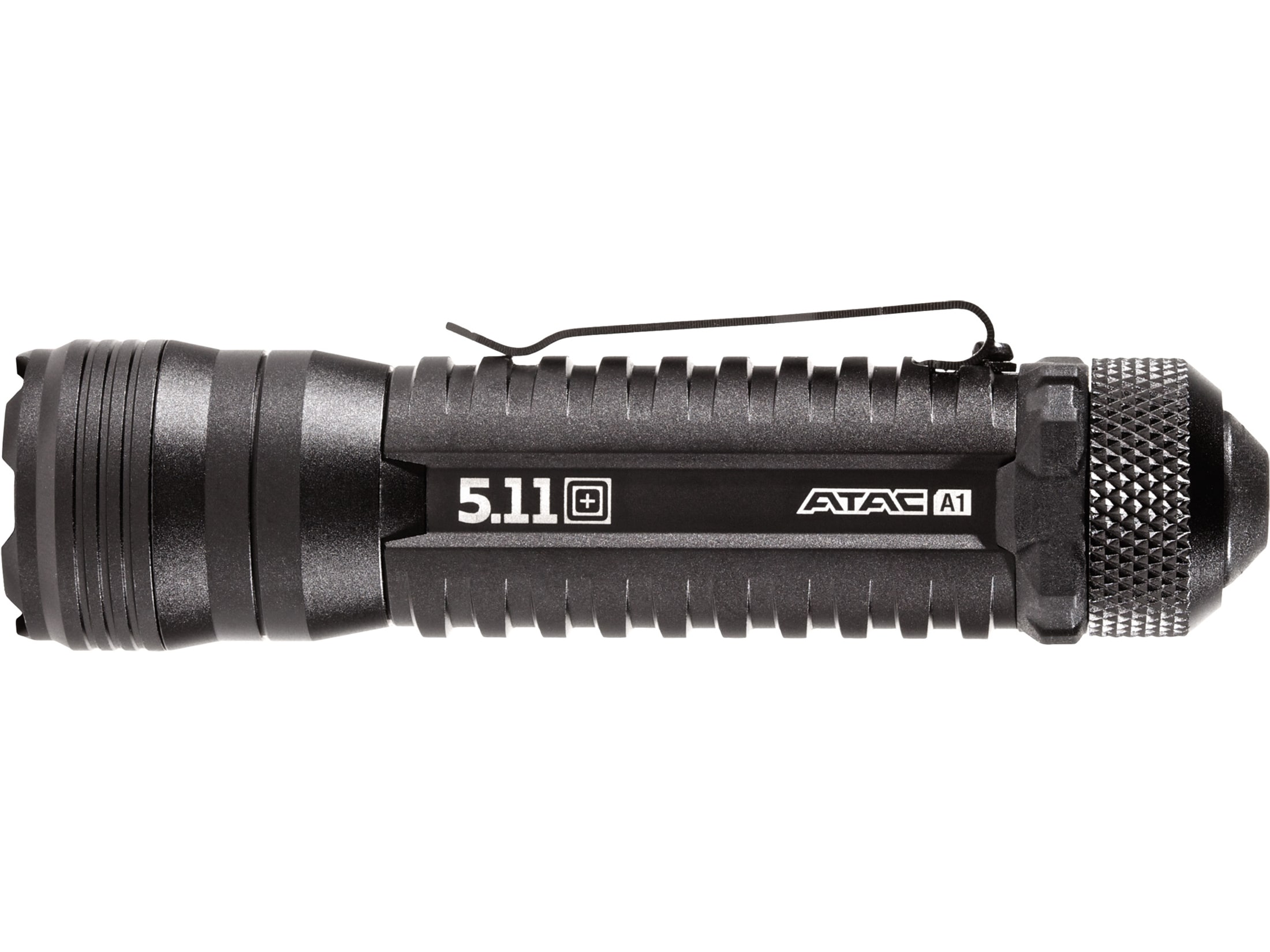 5.11 ATAC A1 LED Tactical Flashlight Hi/Lo/Strobe Aluminum Black