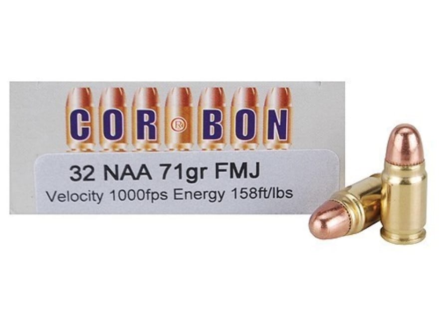 Cor-Bon Performance Match Ammo 32 North American Arms (NAA) 71 Grain