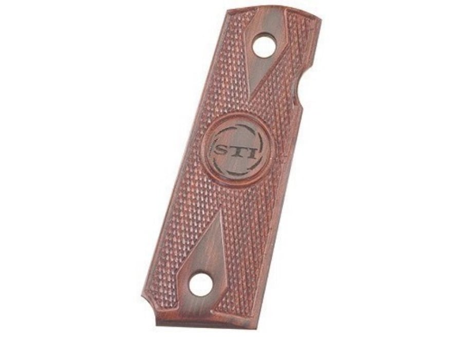 STI Grips 1911 Government, Commander STI Logo Thin Rosewood