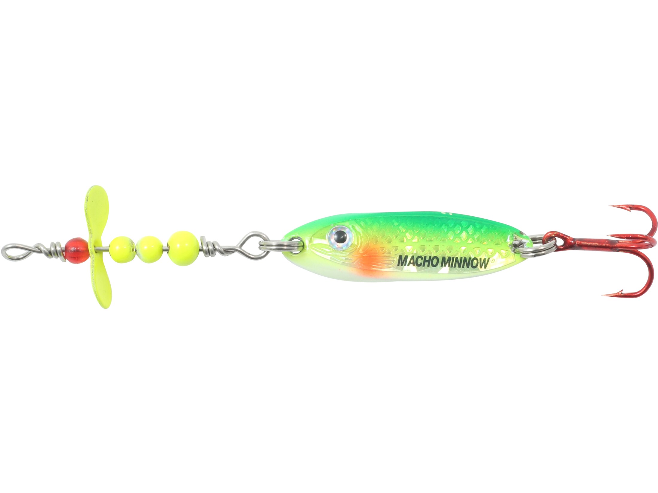 Northland Whistler Spoon Glo Perch 3/8oz
