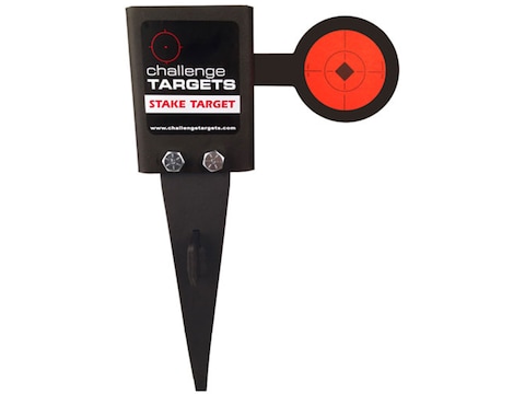 Challenge Targets Rimfire Ground Flipper Target Steel Stake