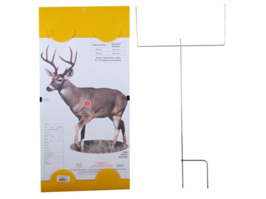 EZ Target Deer Master Pack Target 14 x 18 Paper 15PK Stand Backer