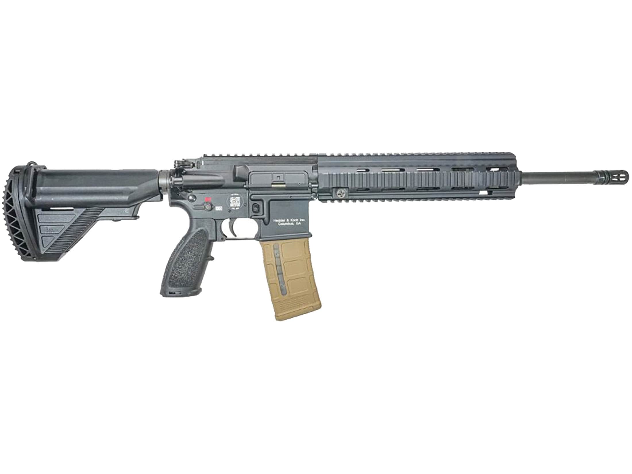 HK MR27 Semi Automatic Rifle 5.56x45mm NATO 16.5 Black Threaded Barrel