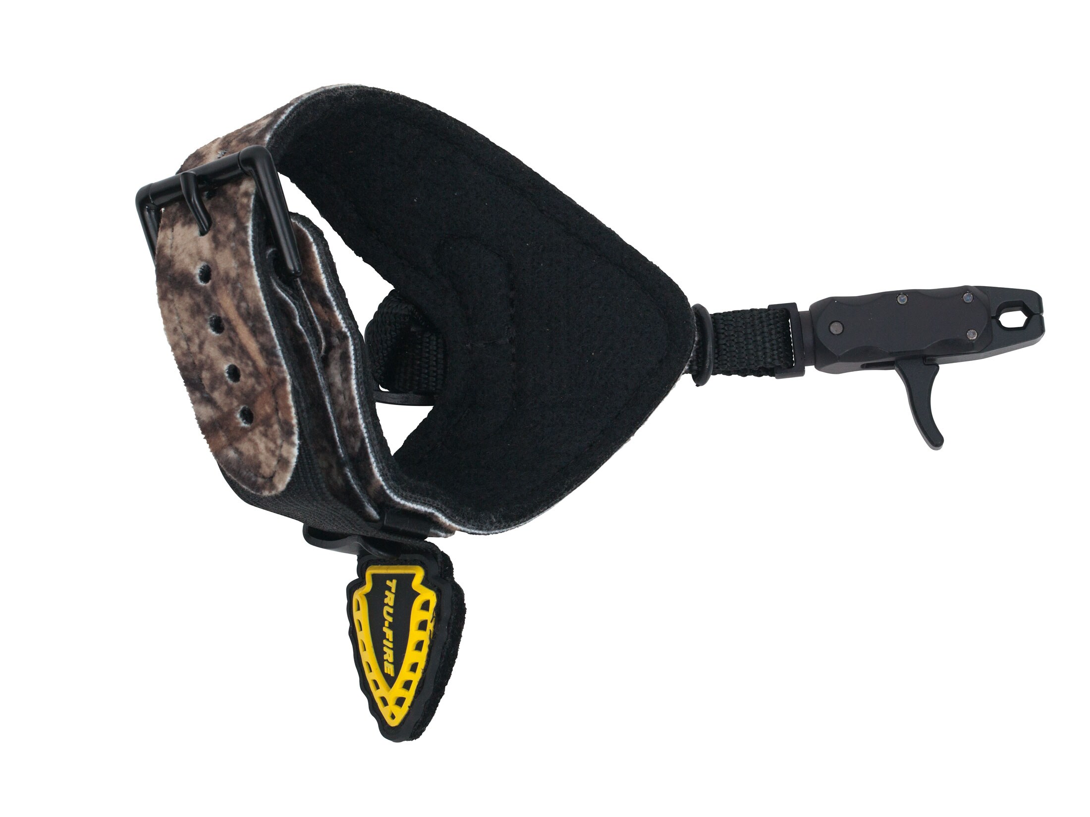 Tru-Fire Hurricane Extreme Bow Release Buckle Wrist Strap Small Camo