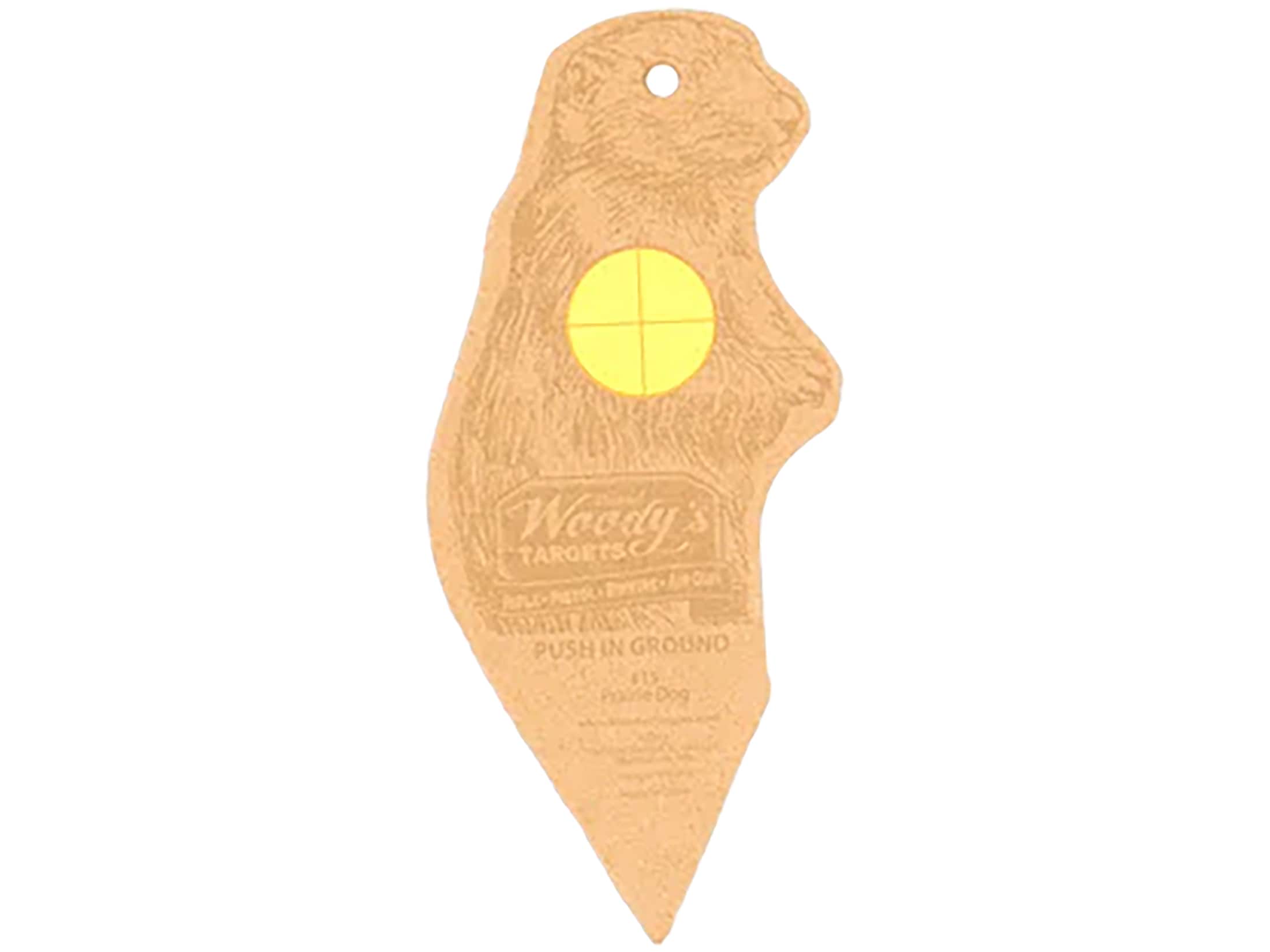 Woody's Targets Prairie Dog Wood Target 6PK