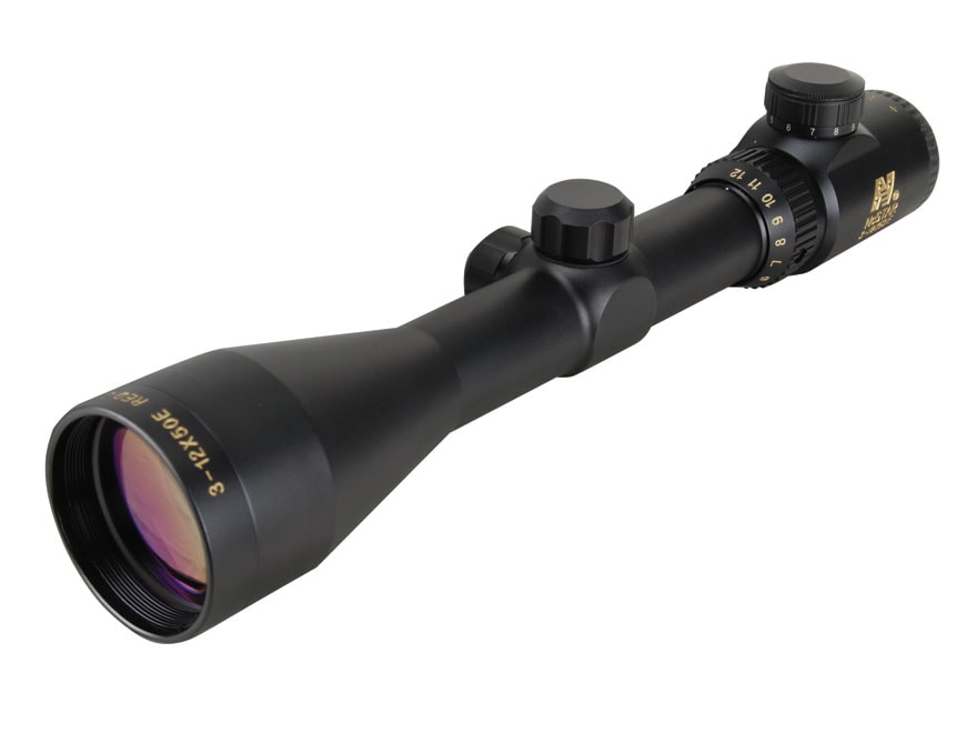 NcStar Euro Rifle Scope 30mm Tube 3-12x 50mm Illuminated Red Dot