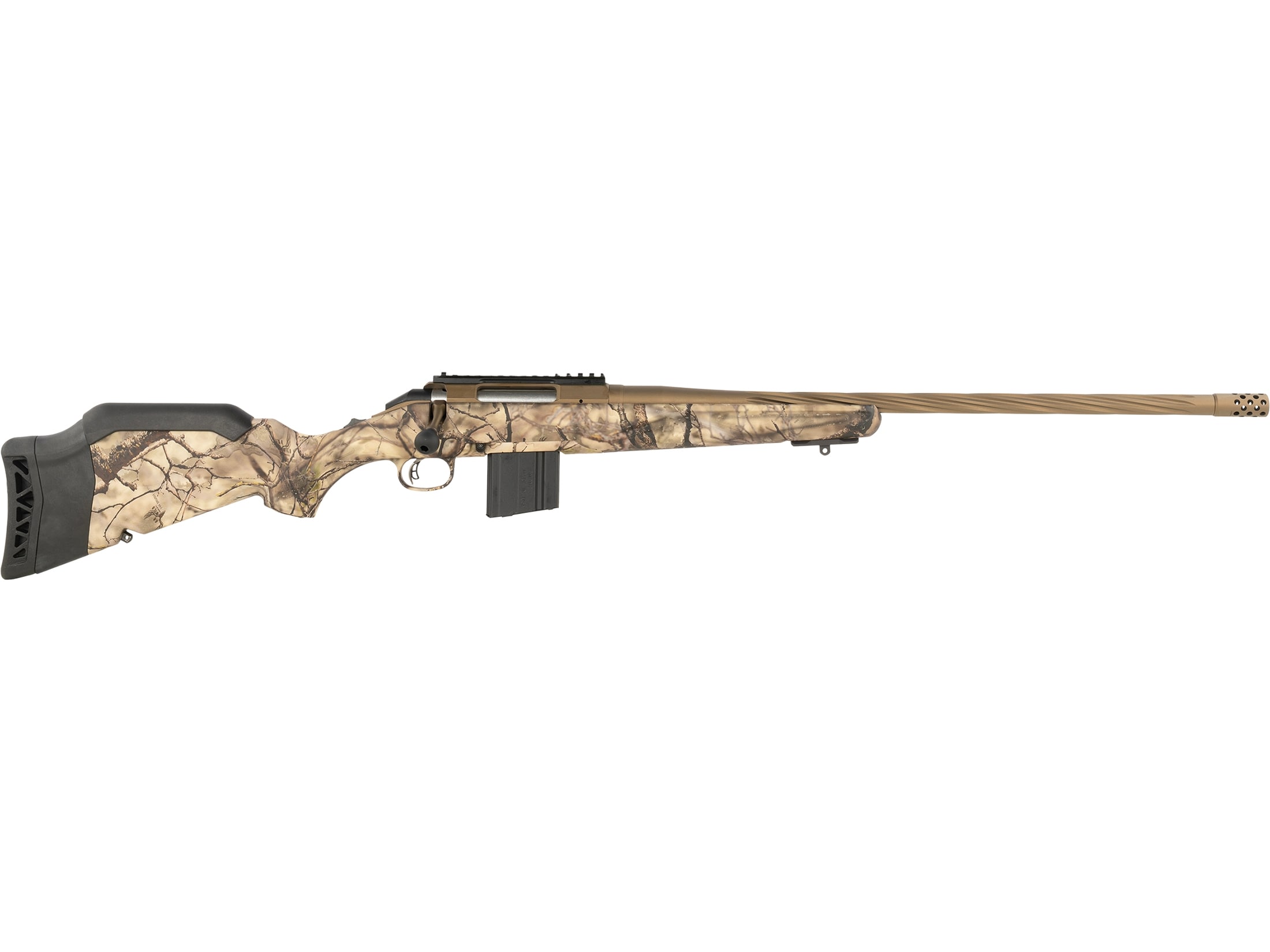 Ruger American Gen II Go Wild Bolt Action Rifle 22 Creedmoor 22 Fluted