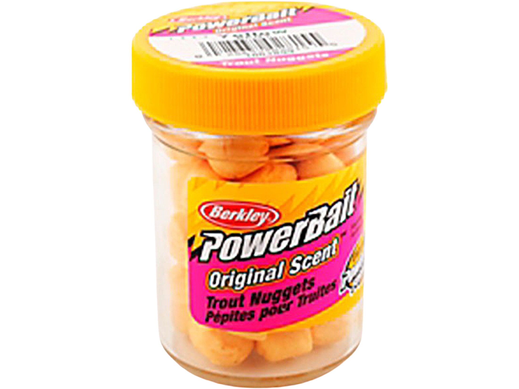 Berkley PowerBait Biodegradable Power Nuggets Pink 1.1oz Jar