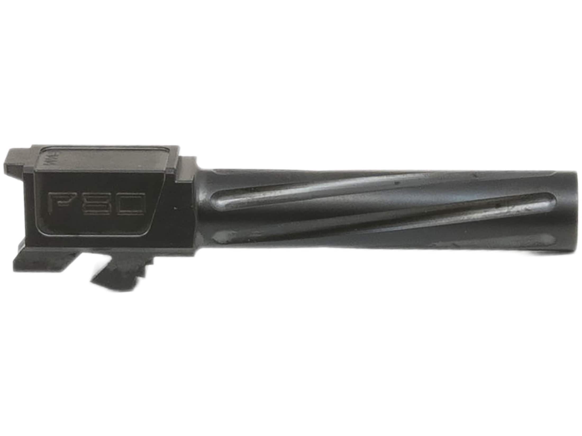 Polymer80 Barrel Glock 19 9mm Luger Gen 1, 2, 3, 4, 5 Fluted SS