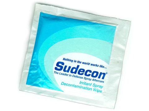 Fox Labs Sudecon OC CS CN Pepper Spray Decontamination Wipe