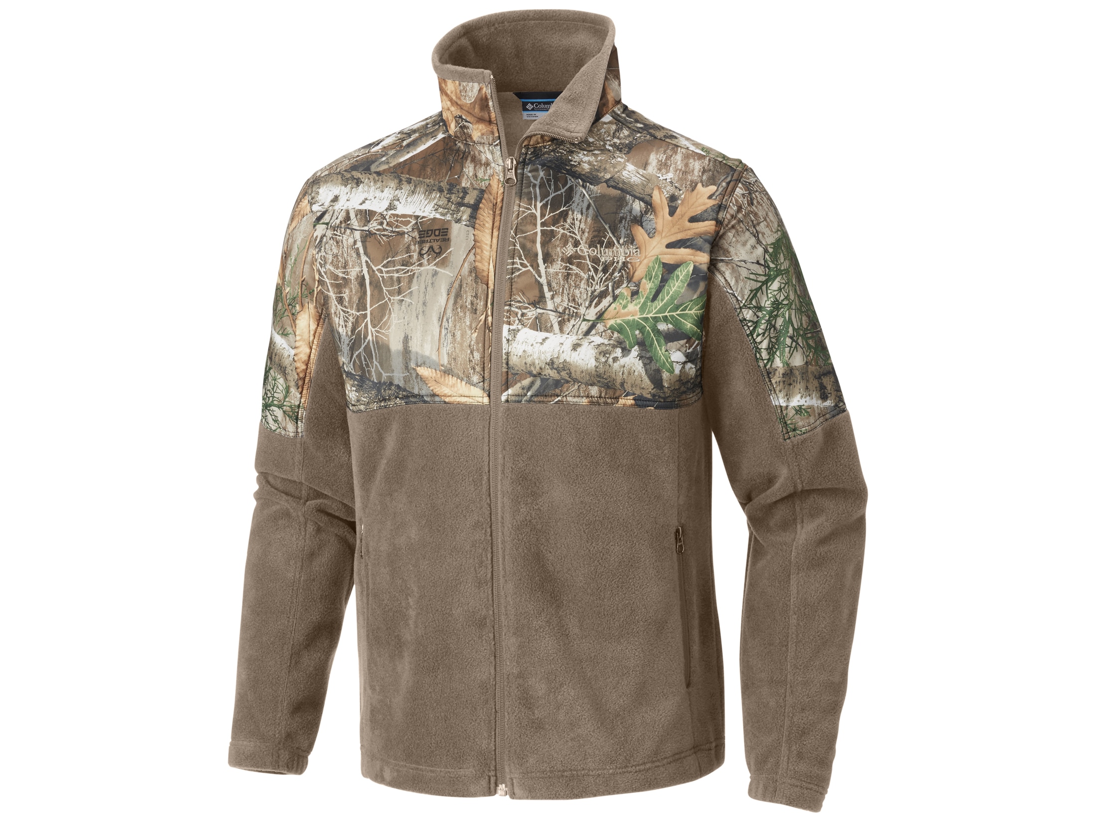 Columbia Men's PHG Fleece Overlay Full Zip Jacket Polyester