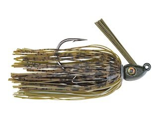 Strike King Hack Attack Heavy Cover Swim Jig Green Pumpkin 1/4oz