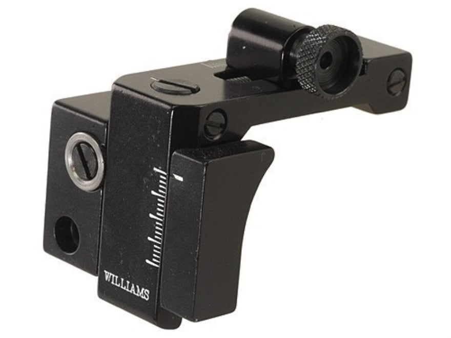 Williams FP-RSS Receiver Peep Sight Ruger #1, #3 Aluminum Black