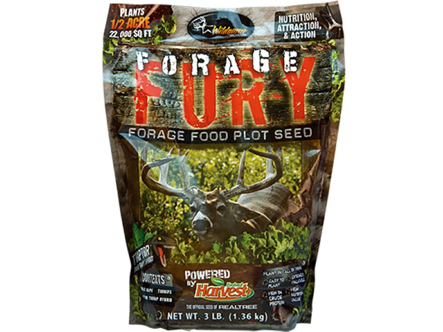 Wildgame Innovations Forage Fury Food Plot Seed 3 lb