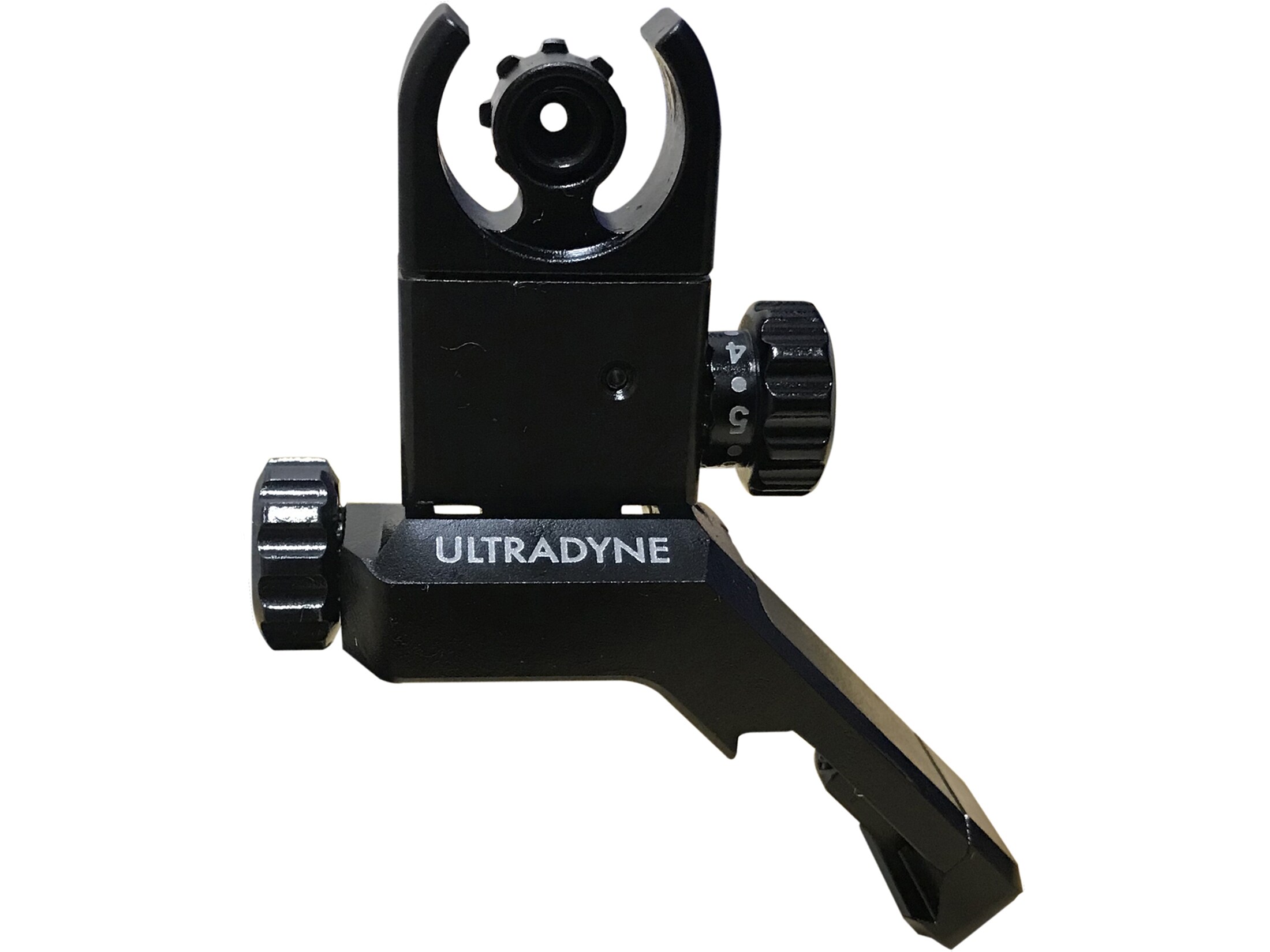 Ultradyne C4 Offset Flip-Up Rear Sight AR-15, LR-308