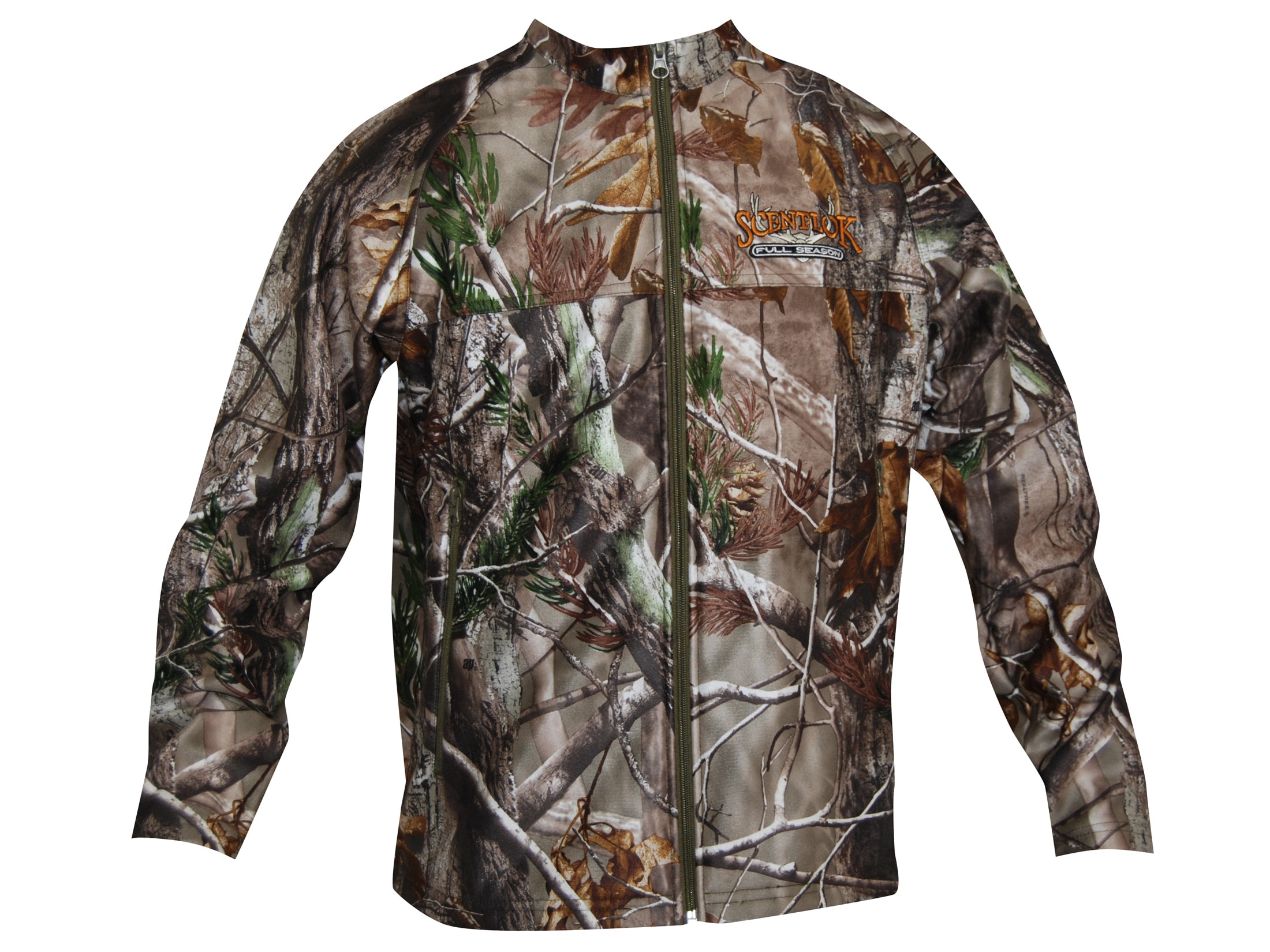 Scent-Lok Men's Full Season Jacket Polyester Realtree AP Camo Large