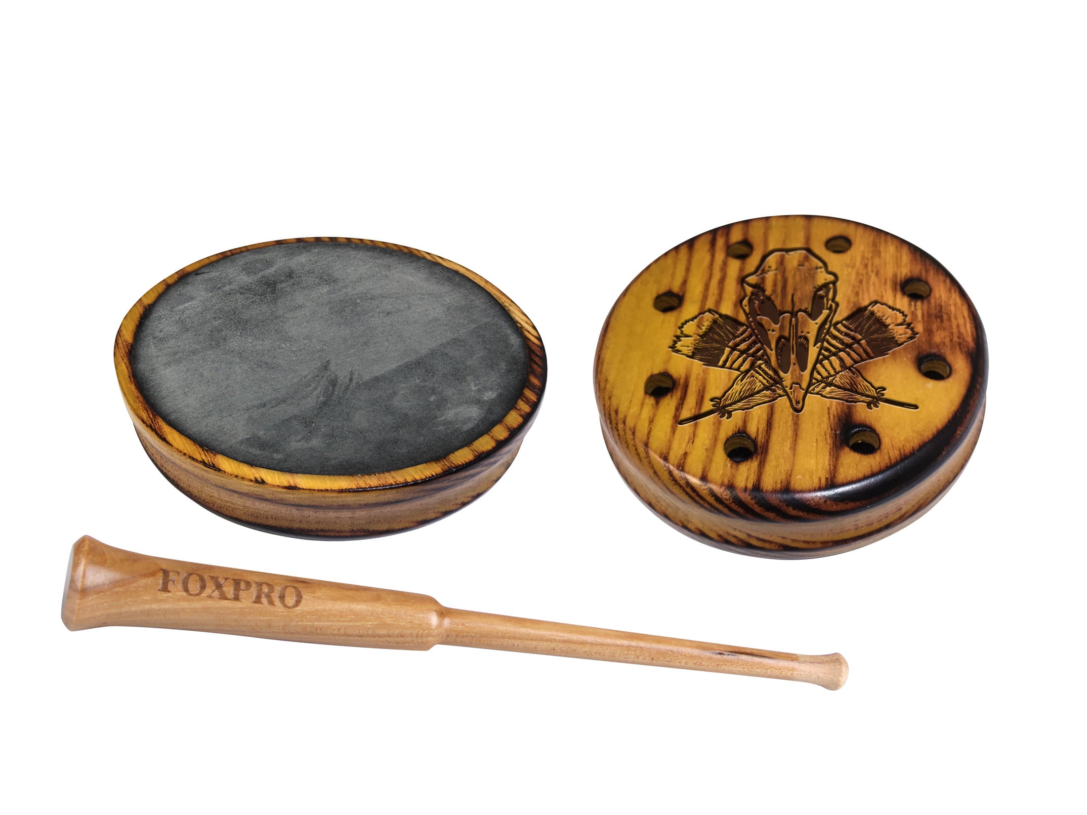 FoxPro Osage Slate Pot Turkey Call Hickory Striker