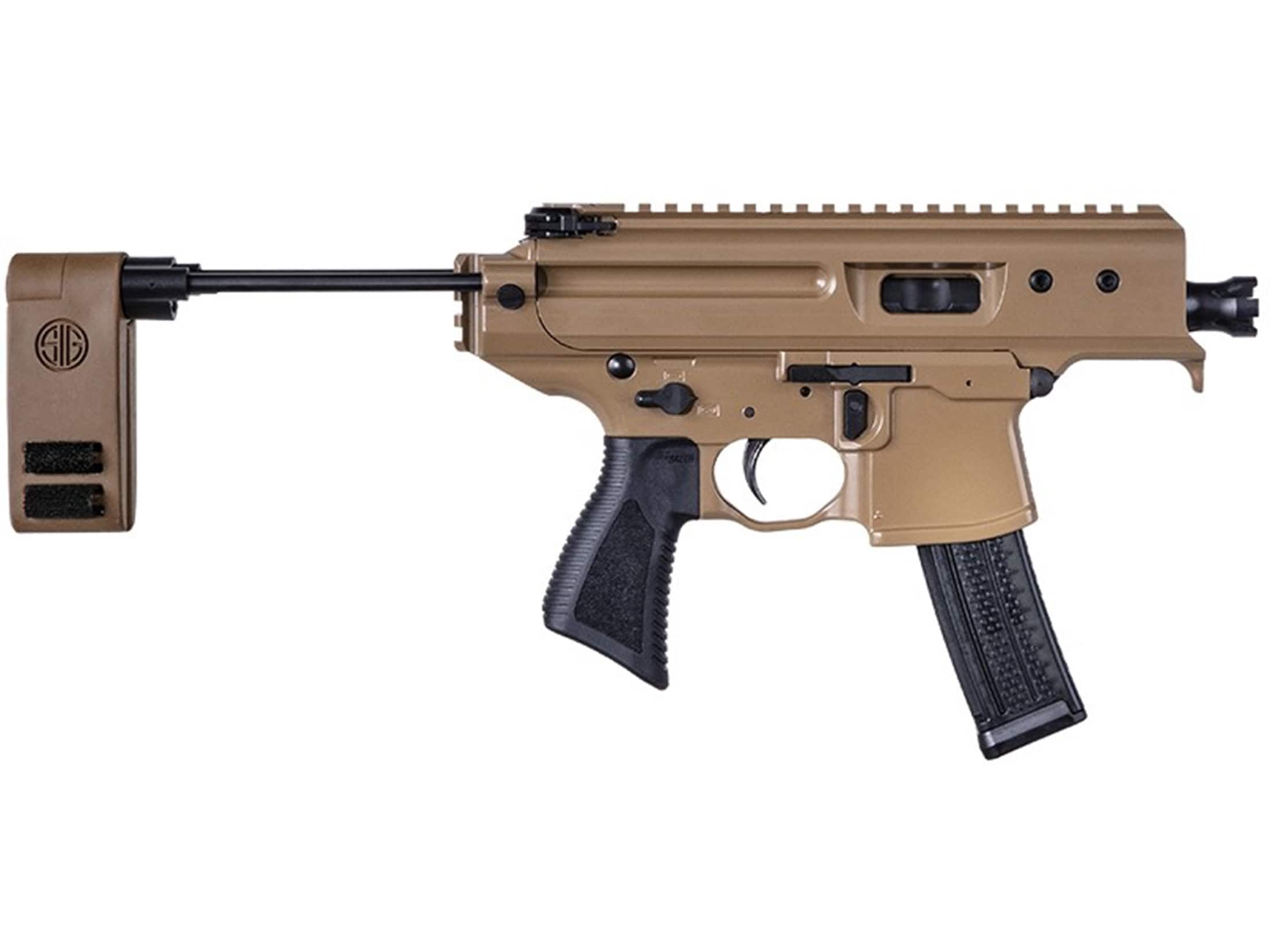 Sig Sauer MPX Copperhead 9mm Luger Pistol 3.5 Barrel 20+1 Round Black
