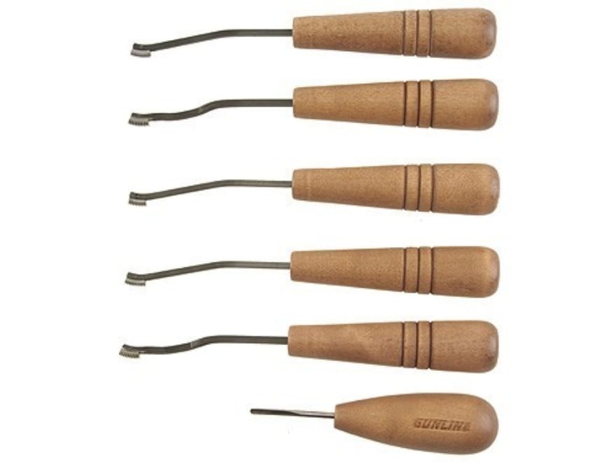 Gunline Camp Perry Checkering Kit 26 Lines Per Inch