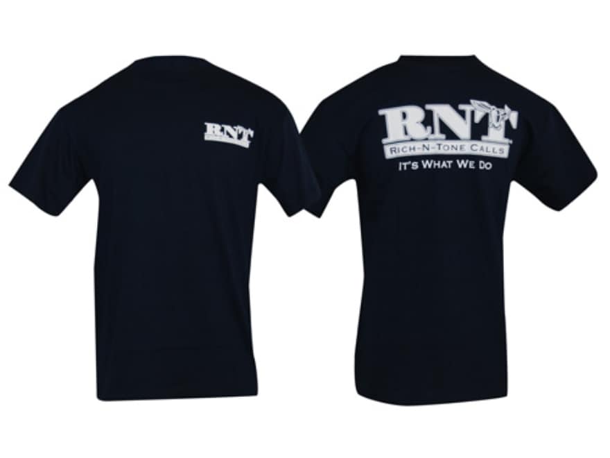 RNT Men's Logo T-Shirt Short Sleeve Cotton Navy 2XL