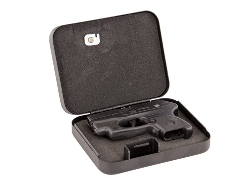 LOCKDOWN Ultra Compact Pistol Security Box 5 x 6-1/2 x 2 Steel Black